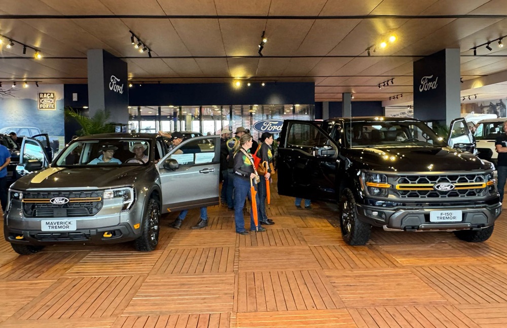 Ford faz primeira exibição das novas picapes Tremor na... ABC do ABC