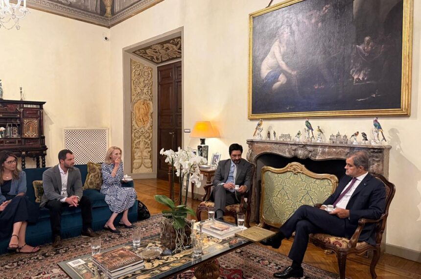 Prefeito de São Paulo se reúne com embaixador do Brasi... ABC do ABC