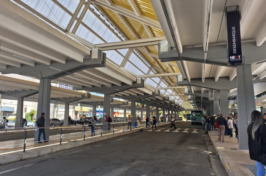 Módulo 1 do Terminal Nicolau Delic é revitalizado e en... ABC do ABC