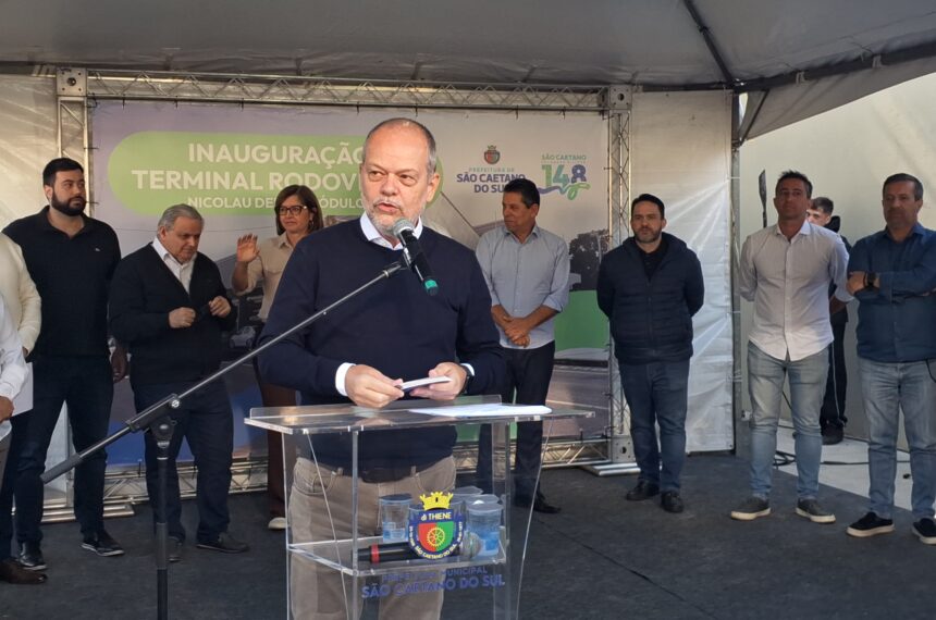 Módulo 1 do Terminal Nicolau Delic é revitalizado e en... ABC do ABC